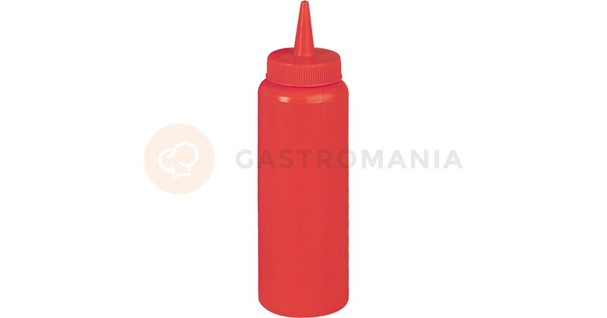 Dyspenser do sosów czerwony 700 ml | STALGAST, 065721