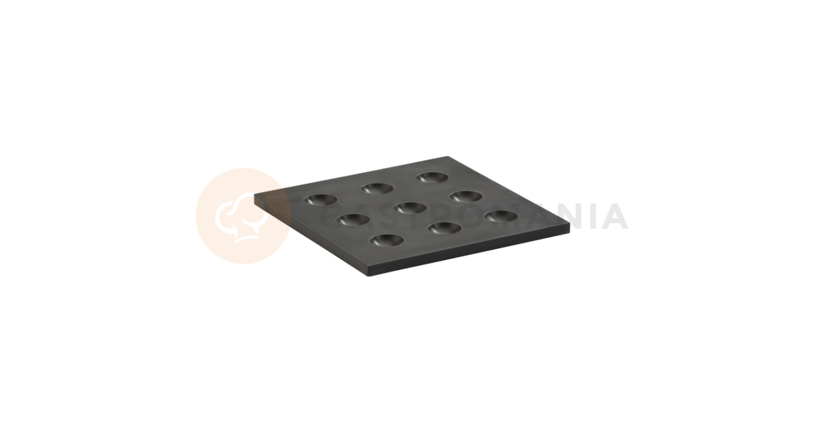 Czarny wkład do pudełka 15,8 x 15,8 cm | ZIEHER, Solid