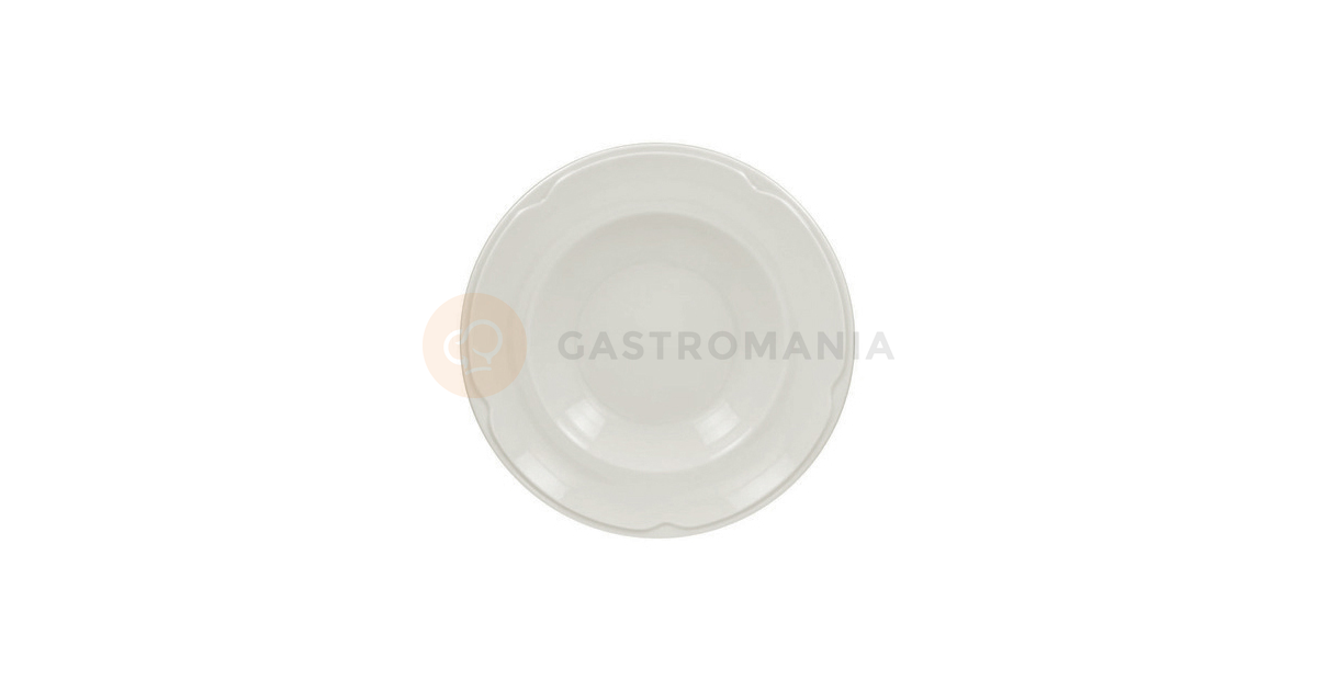 Talerz głęboki o pojemności 620 ml, biała porcelana | RAK, Anna