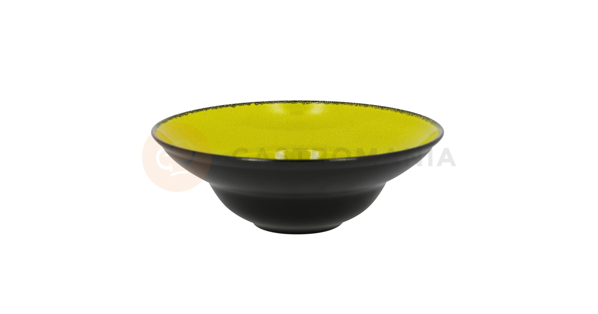 Talerz głęboki okrągły 26 cm, zielony | RAK, Fire