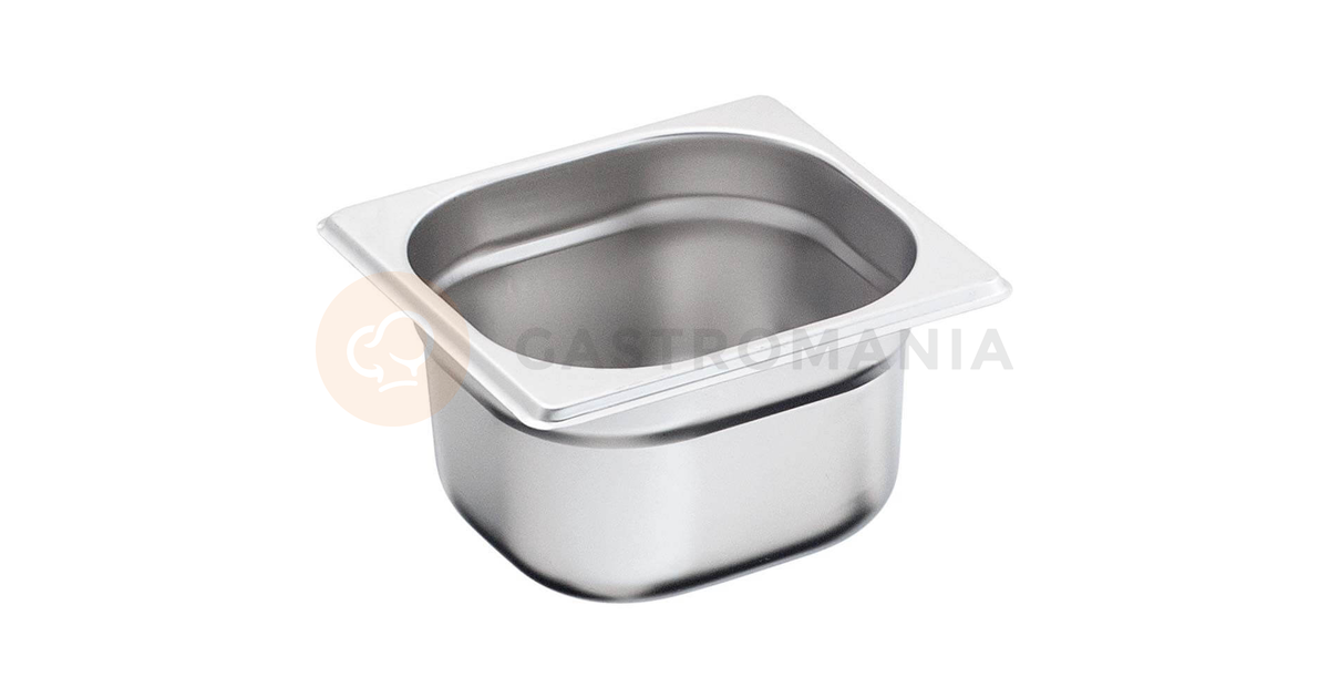 Pojemnik nierdzewny GN 1/6 150 mm | STALGAST, Basic