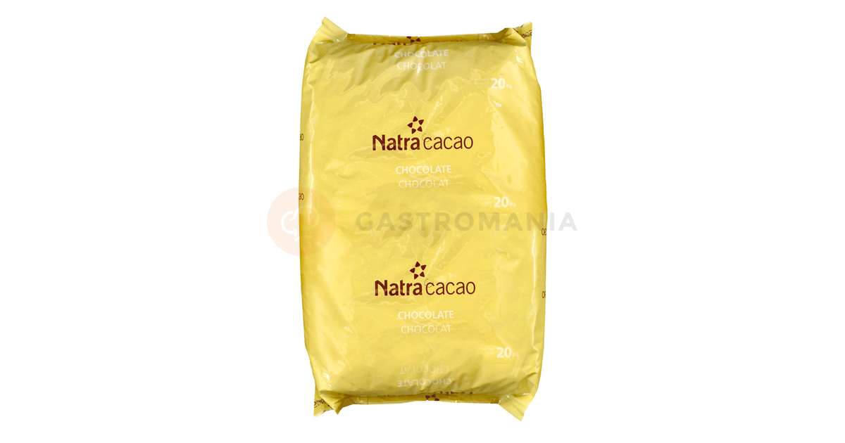 Hiszpańska ciemna czekolada 70%, 20 kg - dropsy, torba | NATRA CACAO, Dark
