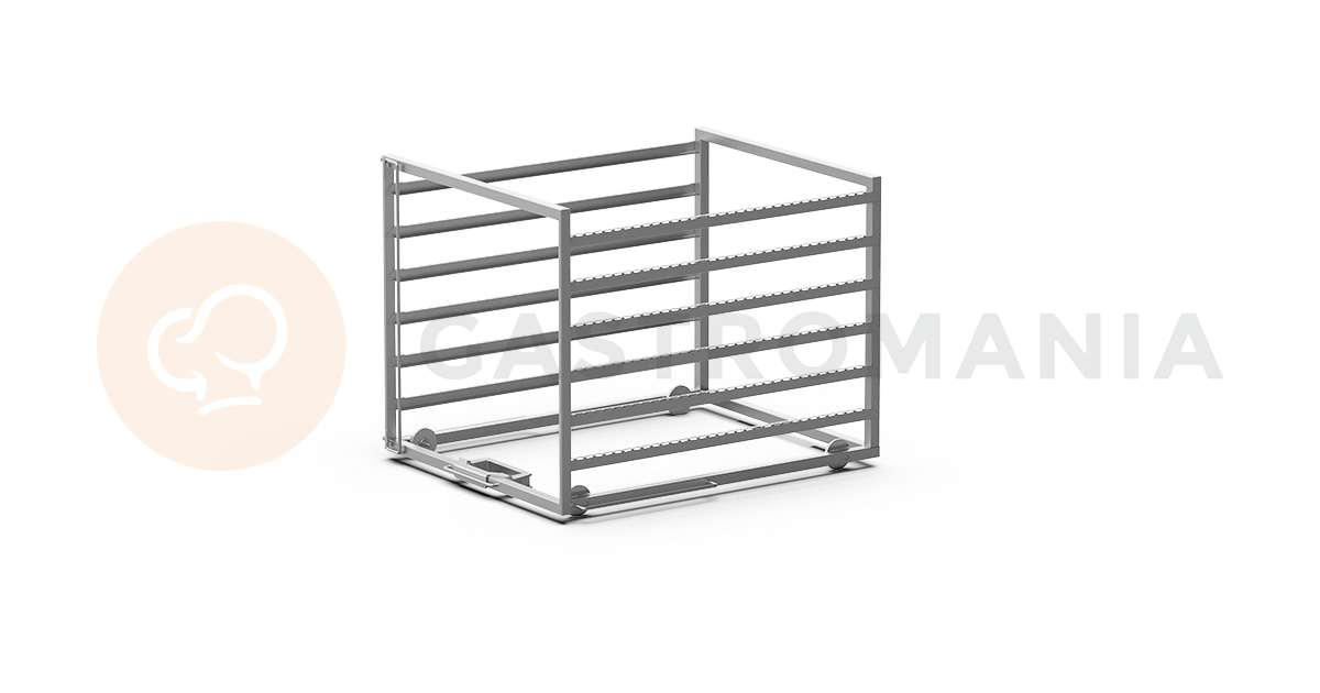 Kosz na blachy 6x GN 2/1 do wózka XWVYC-0021 do pieców COUNTERTOP 0621 ...