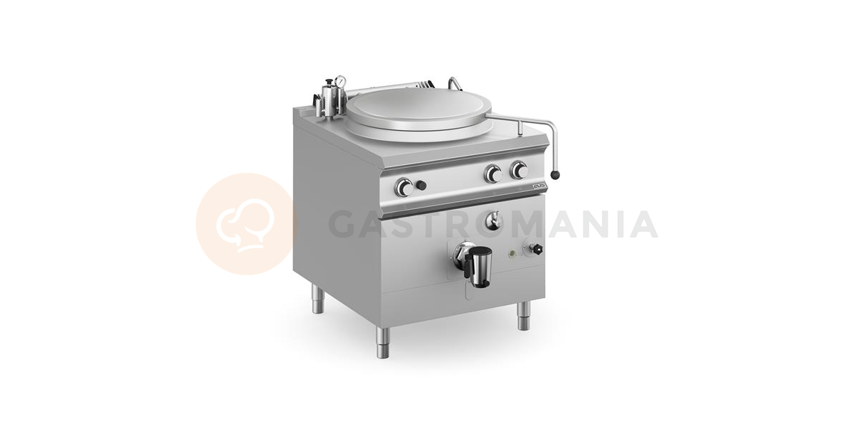 Kocioł warzelny gazowy 150 l z grzaniem pośrednim linia Domina Pro 900 ...