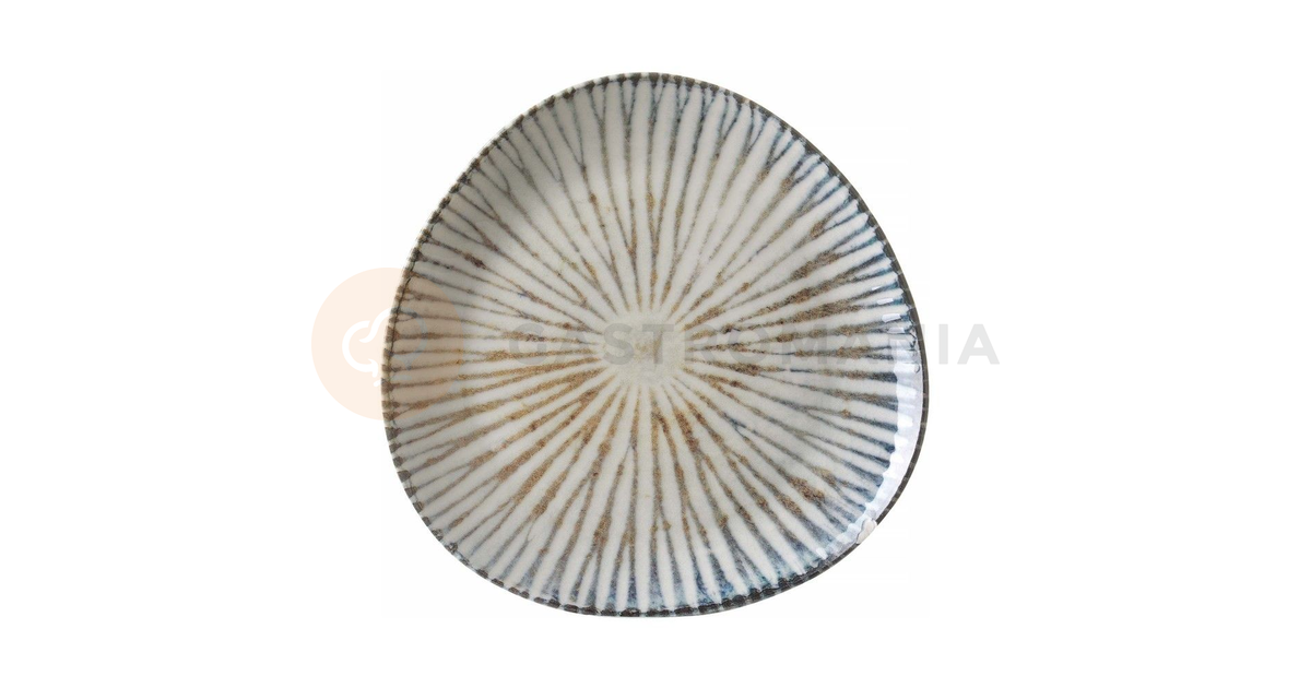 Talerz trójkątny 190 mm | FINE DINE, Ammonite