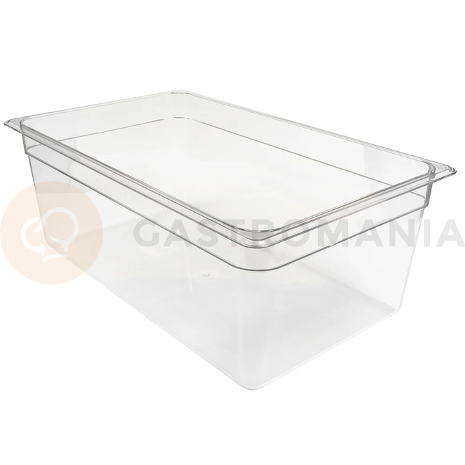 Pojemnik z poliwęglanu GN 1/1 przeźroczysty wys. 20 cm | CAMBRO, CM-18CW135
