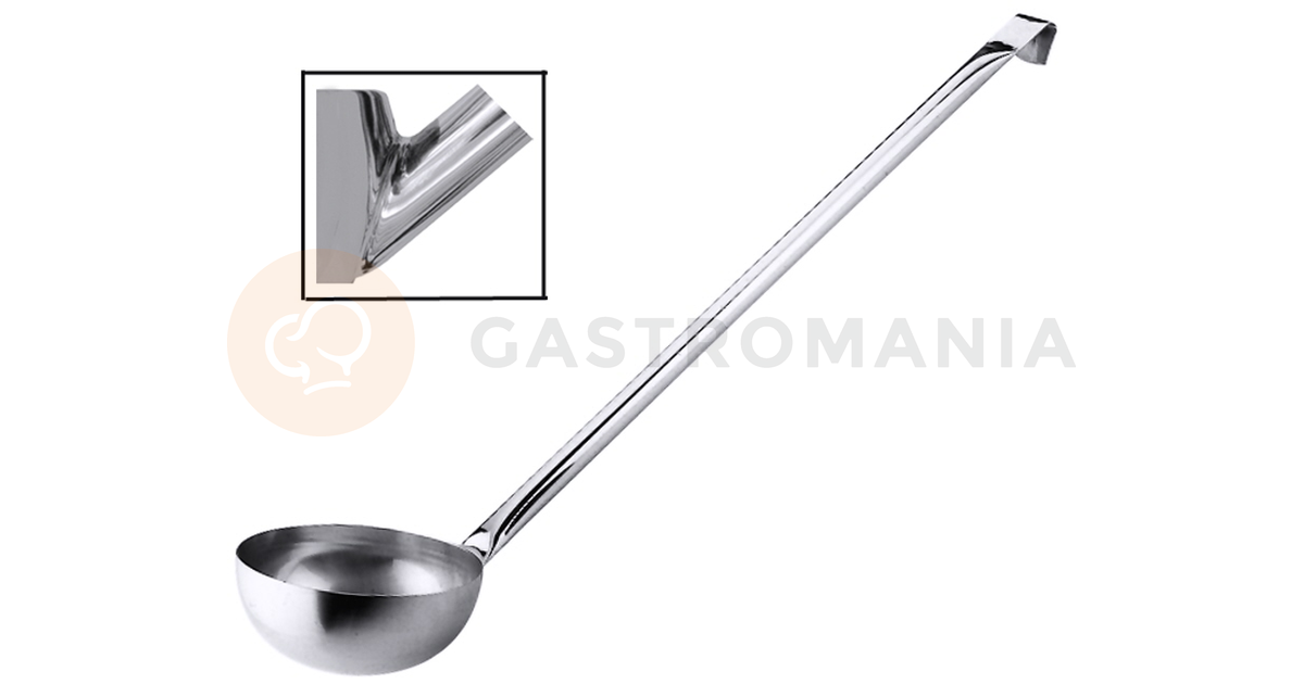 Chochla ze stali nierdzewnej, 4 l, średnica 240 mm | CONTACTO, 84/240