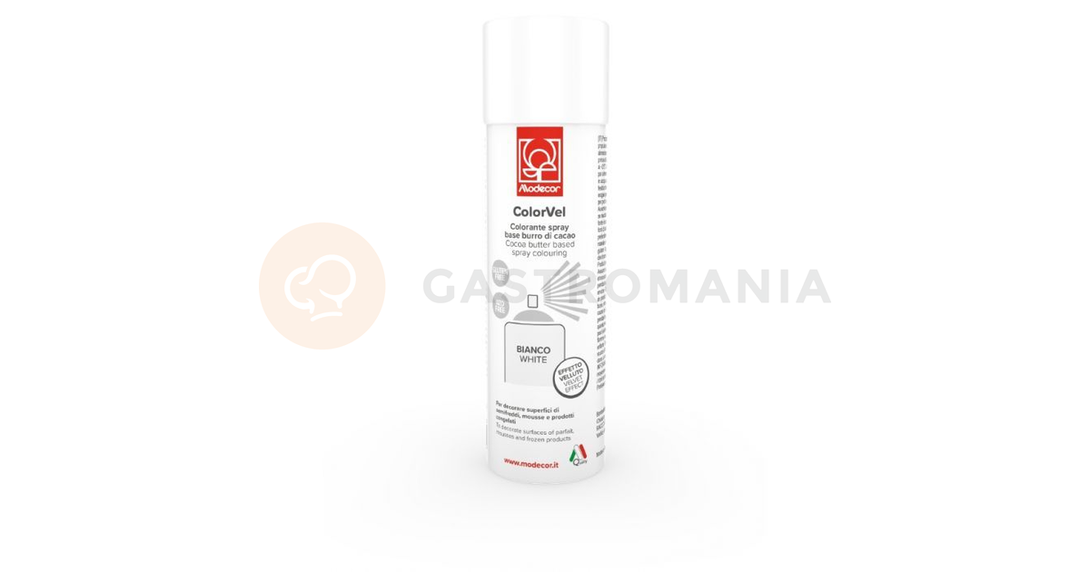 Zamsz w sprayu, azo-free, efekt aksamitu, biały 250 ml | MODECOR, 23635