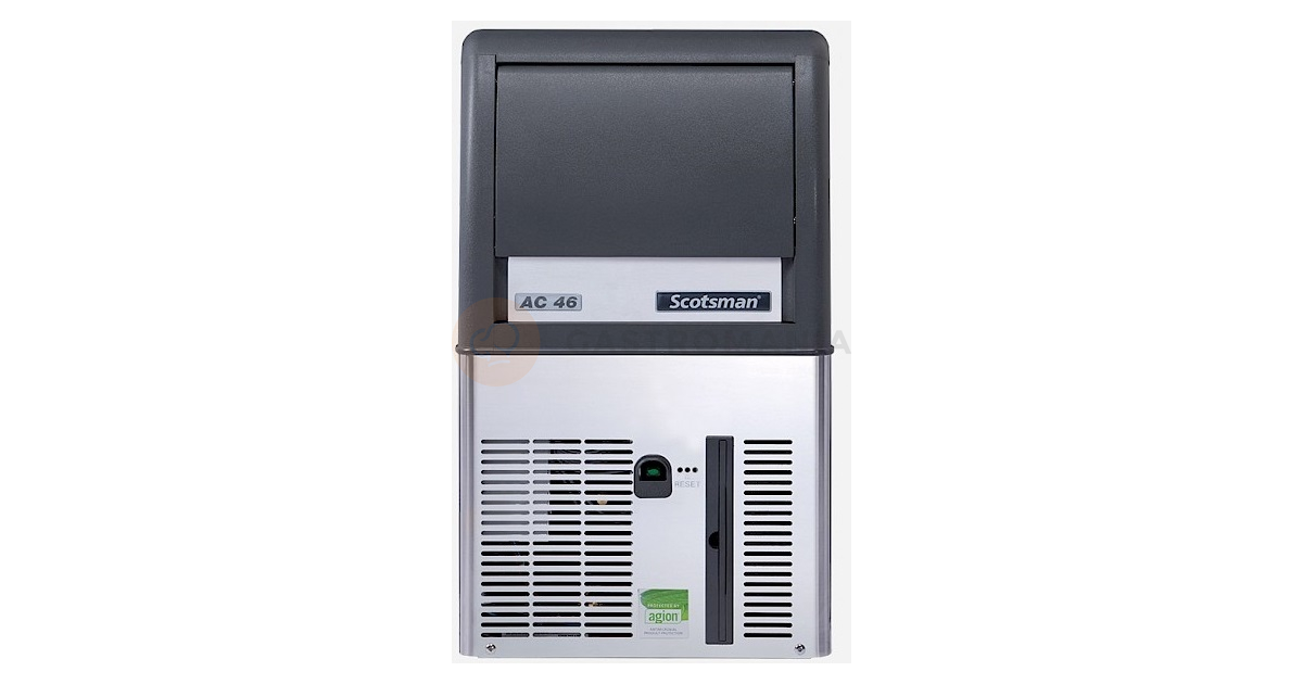 Kostkarka do lodu 386x600x645 mm chłodzona powietrzem, lód gourmet M ...