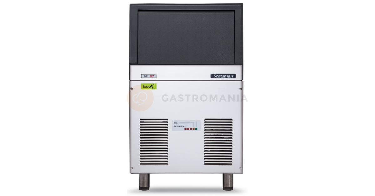 Kostkarka do lodu 535x626x800 mm chłodzona powietrzem, lód płatkowy ...