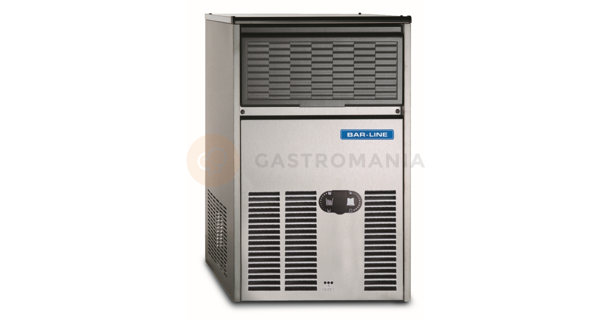 Kostkarka do lodu 390x515x640 mm chłodzona powietrzem, lód gourmet ...